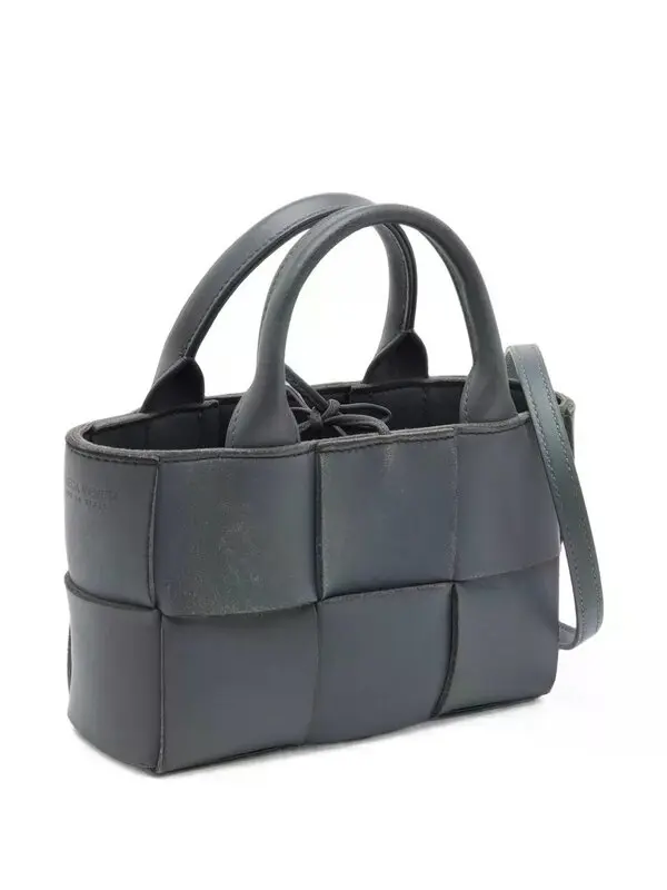 Bottega Veneta Arco Intrecciato Tote Bag - Grey
