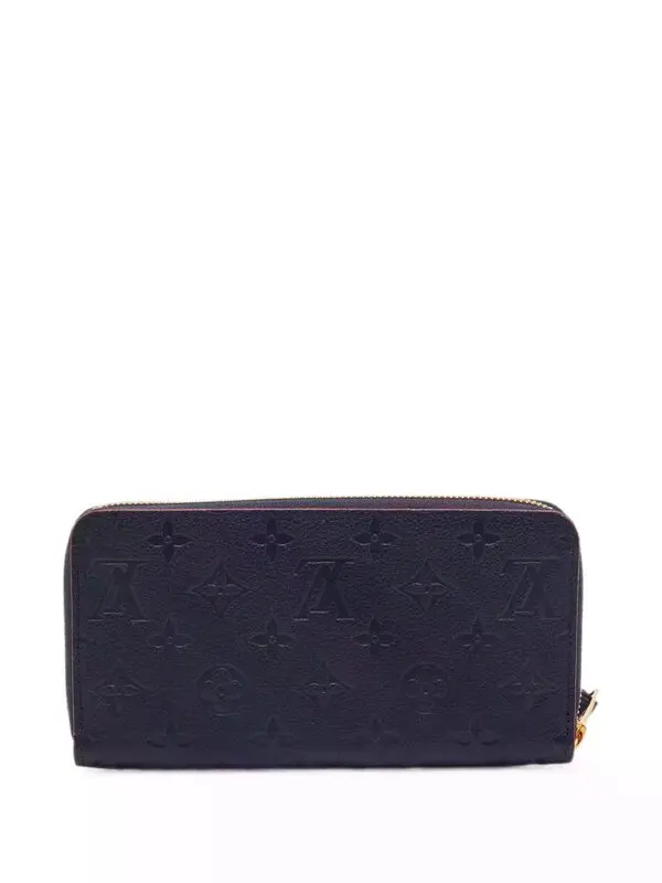 LOUIS VUITTON 2017 Monogram Empreinte Zippy Leather Wallet