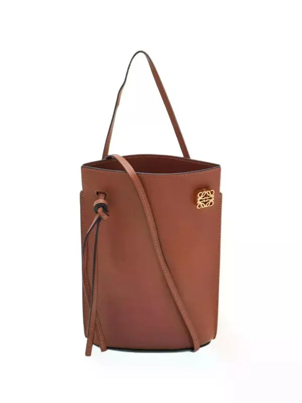 Loewe 2023 Dice Pocket Bucket Bag - Brown