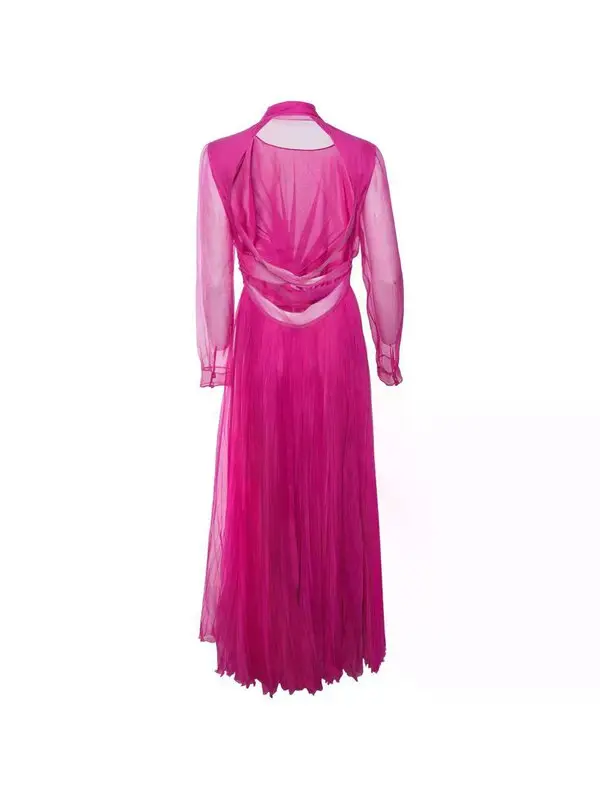 Dior Pleated Maxi Gown