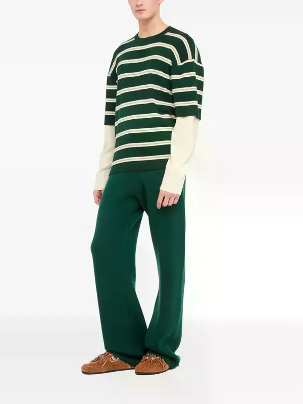 Alanui Rugby Club Layered-sleeve T-shirt