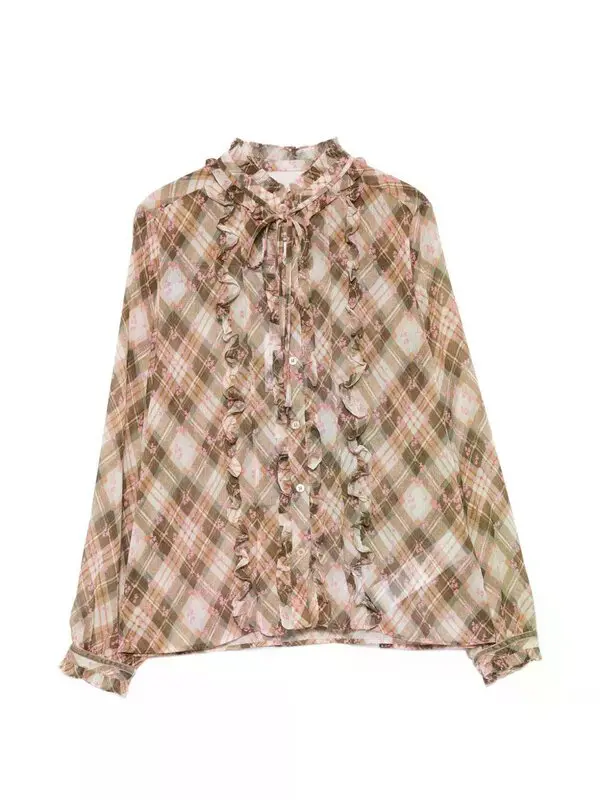 I BLUES Ruffled-detail Blouse