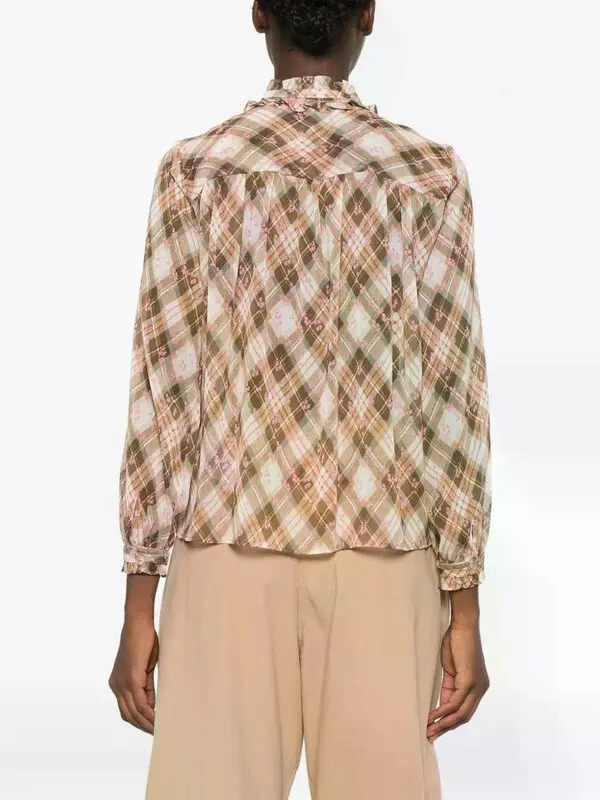 I BLUES Ruffled-detail Blouse