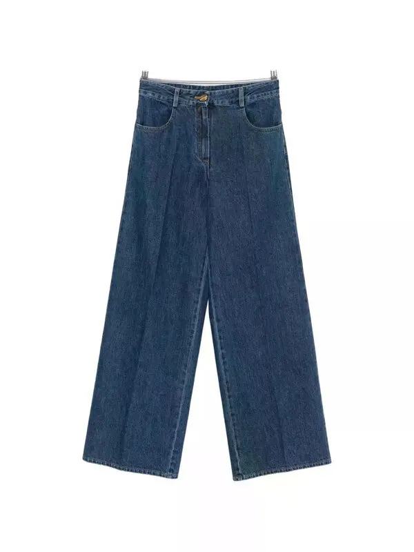 FORTE_FORTE Belt-loops Jeans - Blue