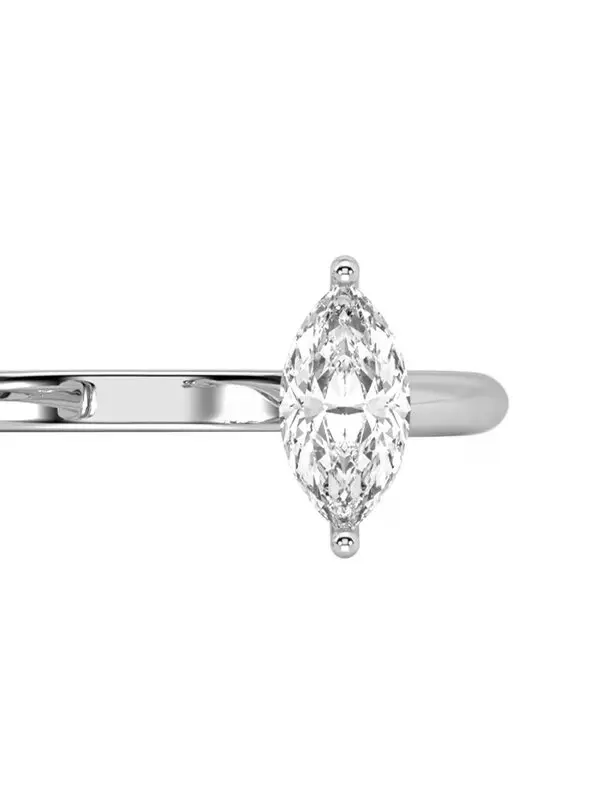 SOLO FOR DIAMONDS Diamond-embellished Wrap Ring