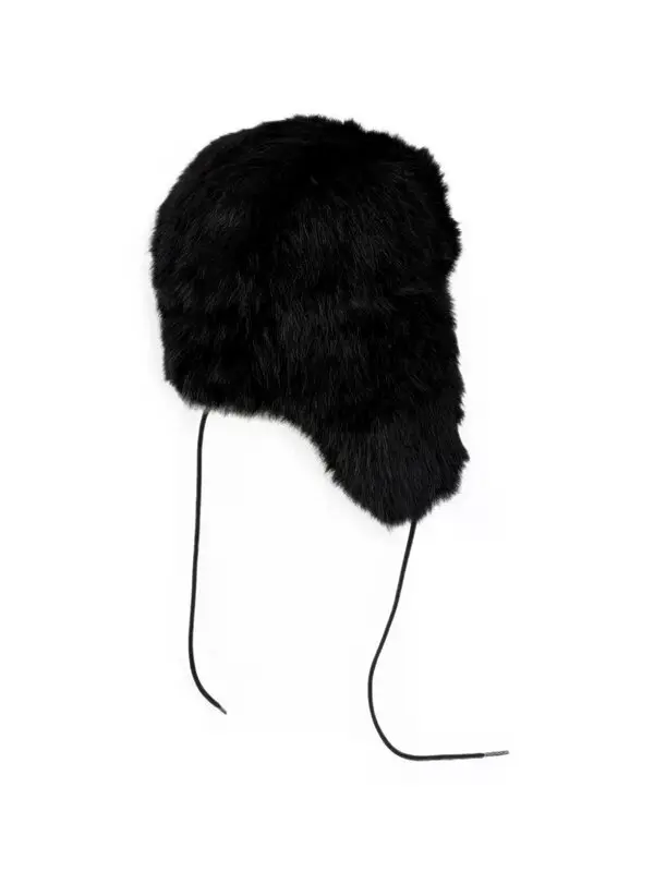 Karl Lagerfeld Faux-fur Trapper Cap