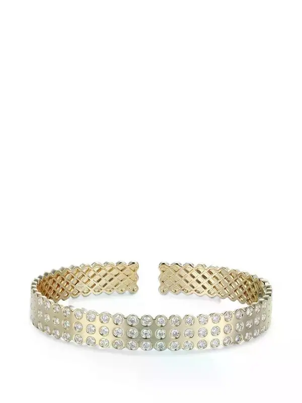 TYPE JEWELRY Large Leggo 2.0 Diamond Bangle