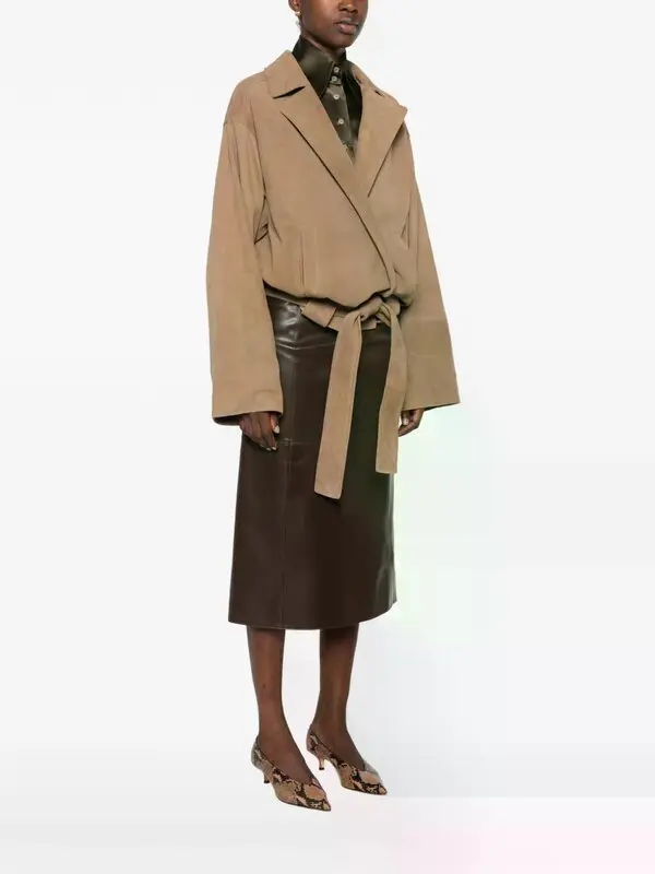 Khaite Alder Belted Jacket