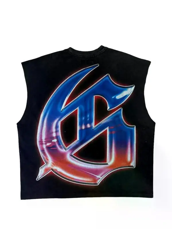 GODSPEED Fun Graphic-print Sleeveless T-shirt