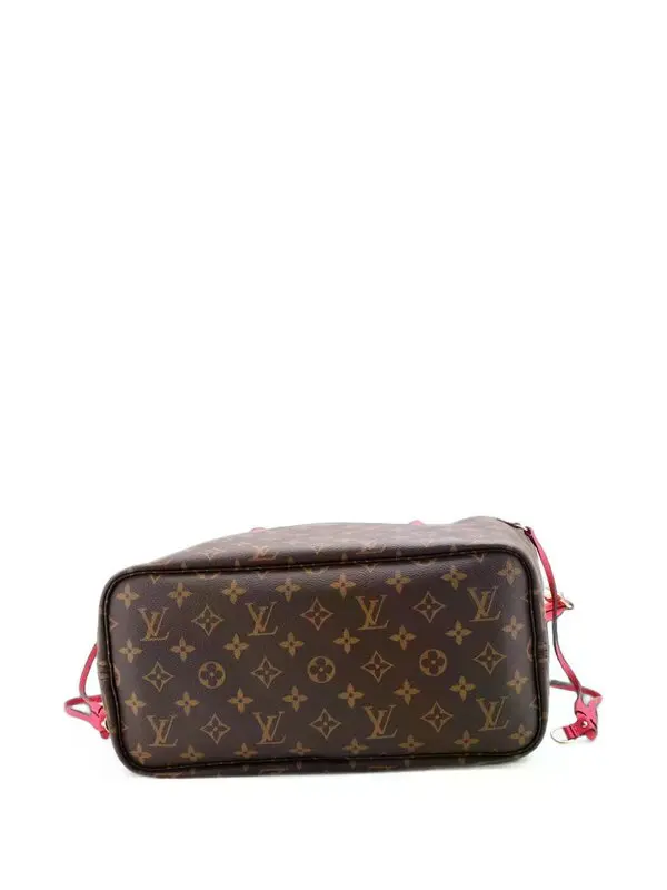 LOUIS VUITTON Neverfull Bandouliere Inside Out Monogram Canvas And Textile Mm Tote Bag
