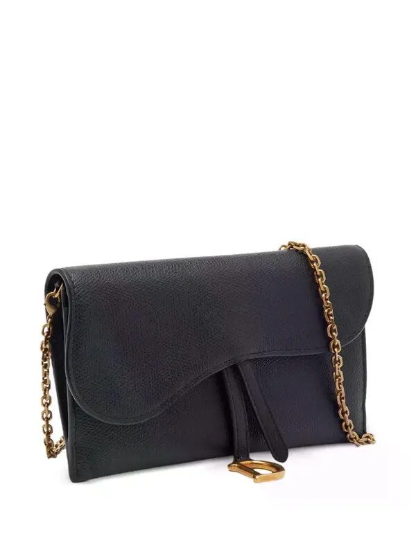 Dior 2018 Saddle Chain-strap Cross Body Bag