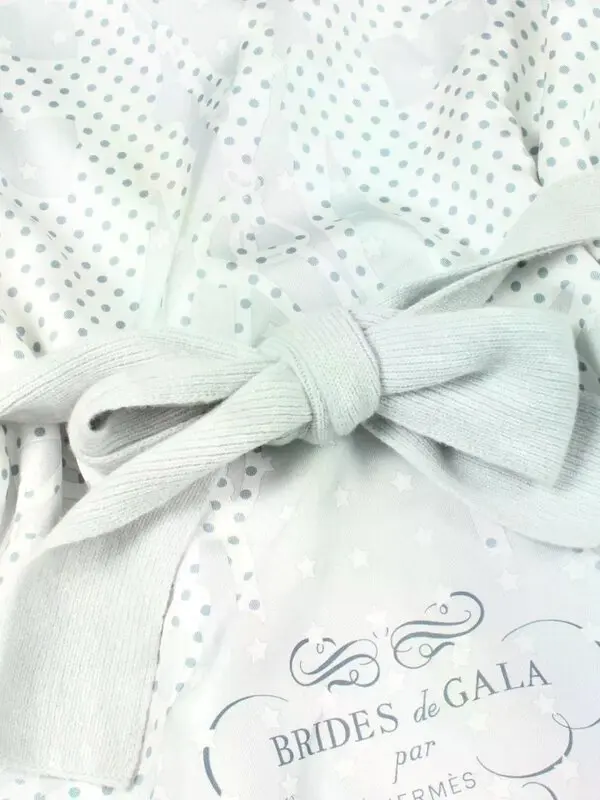 Hermès Brides De Gala Belted Dress
