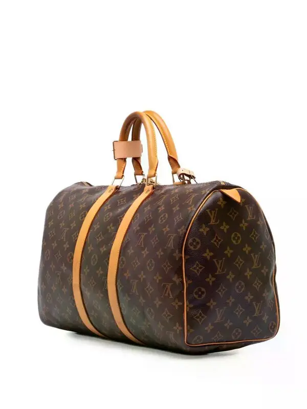 LOUIS VUITTON Monogram Keepall 45 Travel Bag