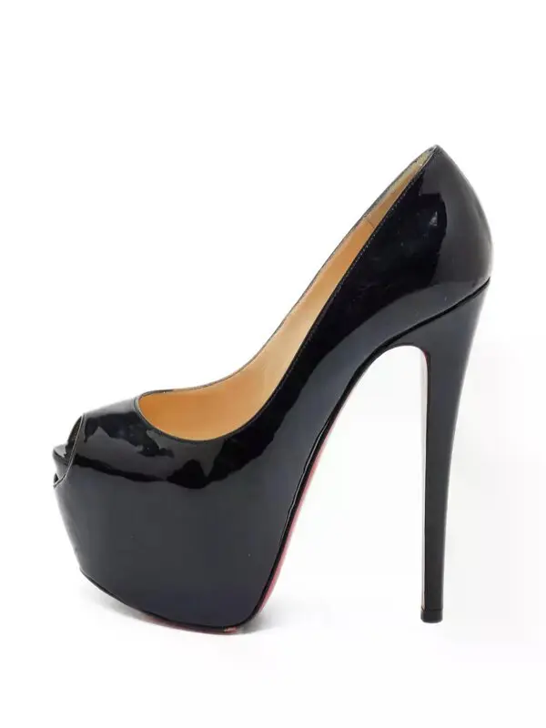 CHRISTIAN LOUBOUTIN Highness Peep-toe Platform Pumps