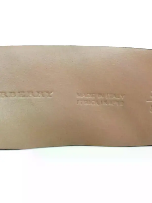 Burberry Nova Check Buckle Belt