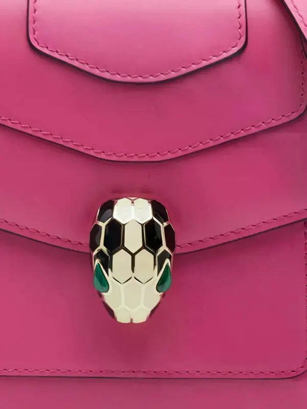 BVLGARI Serpenti Forever Leather Tote Bag