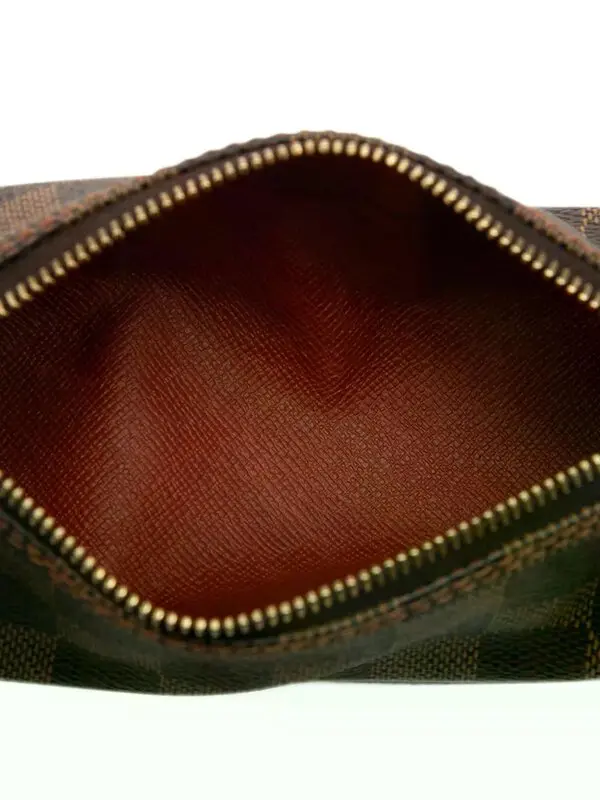 LOUIS VUITTON 1990-2020 Damier Ebene Papillon Pochette Handbag