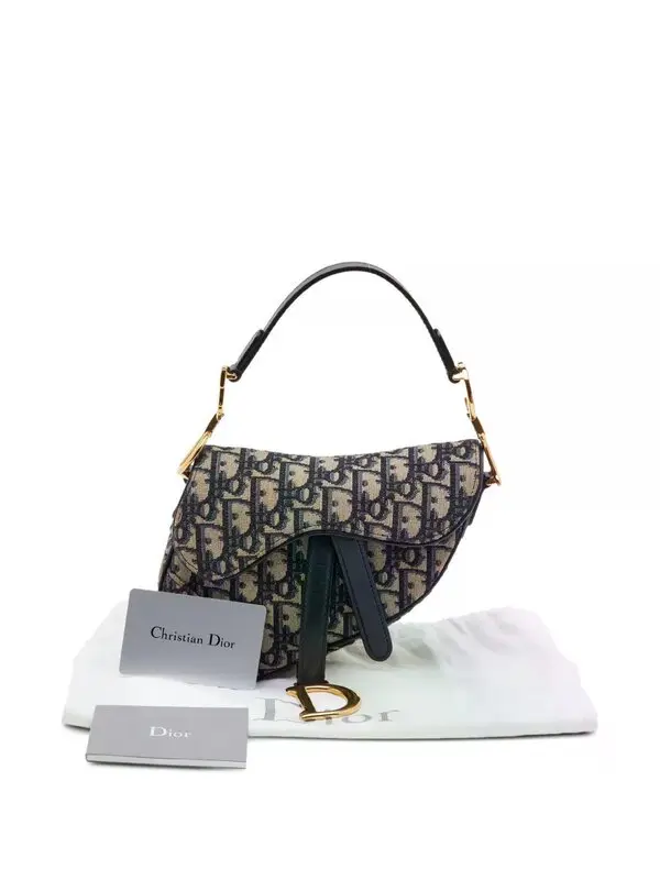 Dior Saddle Oblique Mini Tote Bag