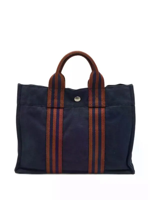 Hermès Pm Fourre Tout Tote Bag - Blue