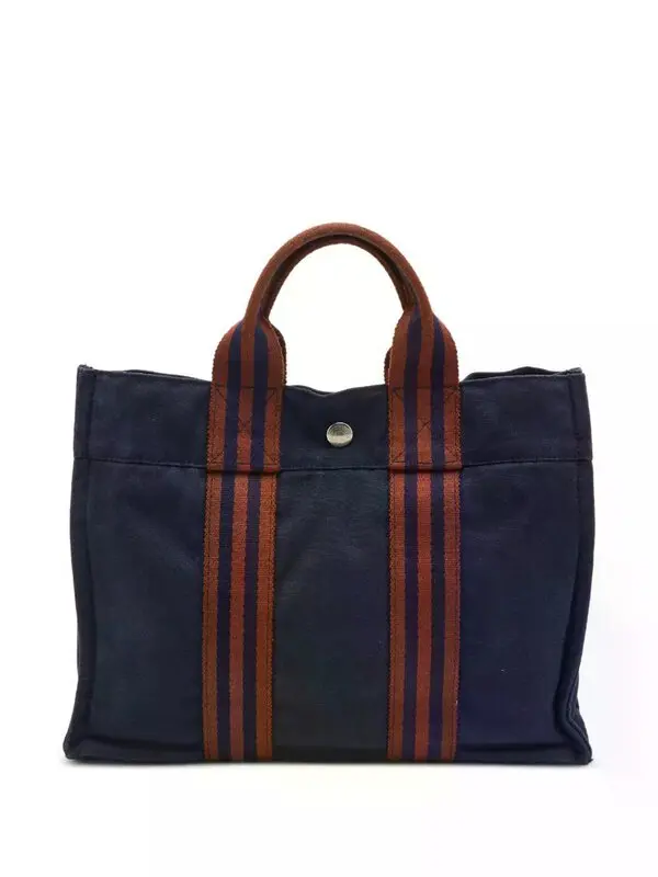 Hermès Pm Fourre Tout Tote Bag - Blue
