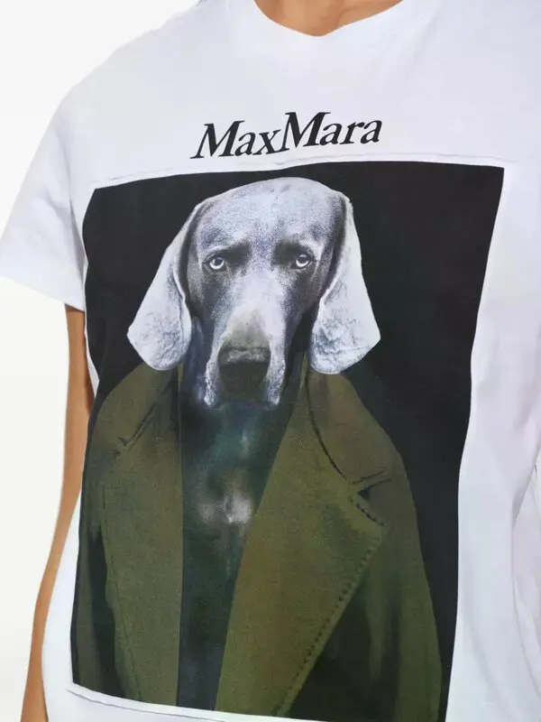 Max Mara Calca Graphic-print T-shirt