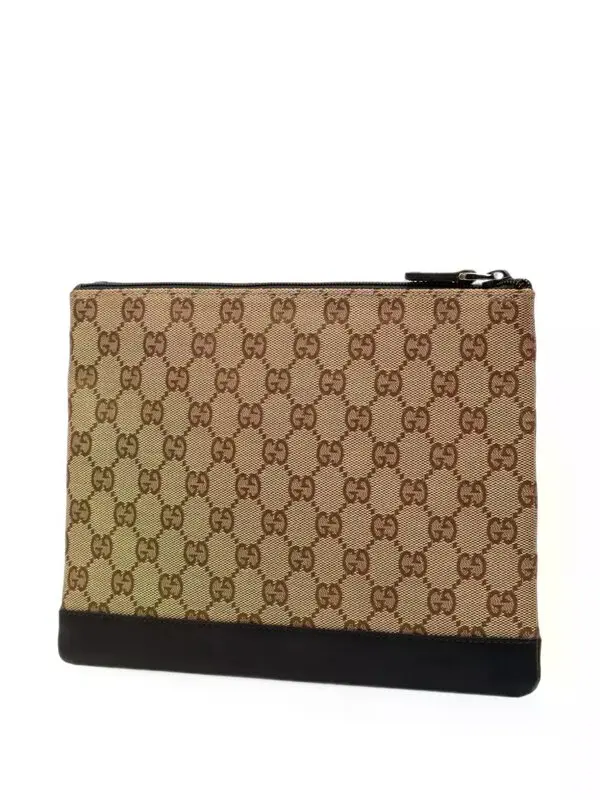 Gucci Gg Canvas Clutch Bag