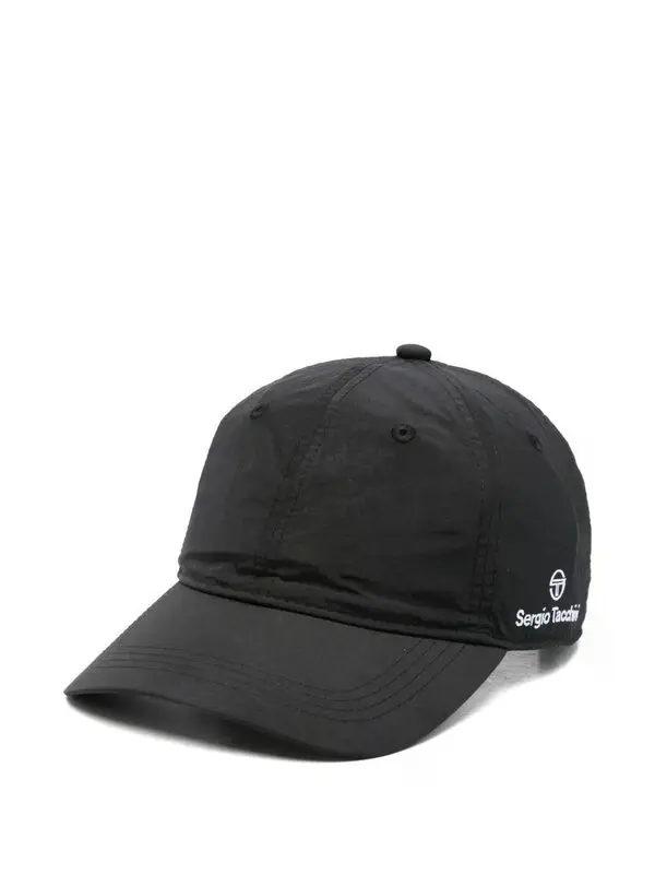 SERGIO TACCHINI Logo Embroidered Cap - Black