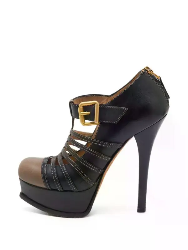 Fendi Strappy Platform Pumps