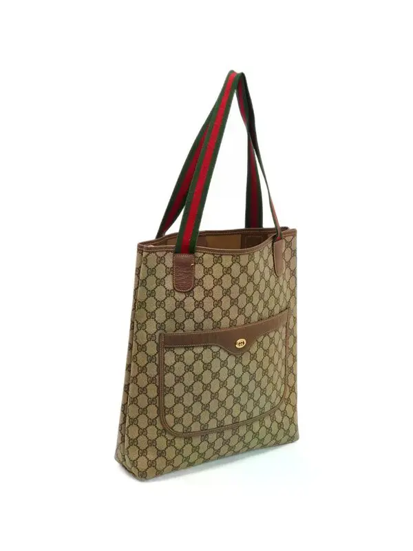 Gucci Gg Supreme Canvas Tote Bag