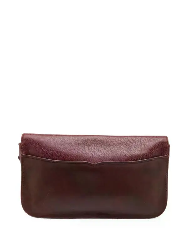 Cartier Must De Grained Leather Clutch Bag