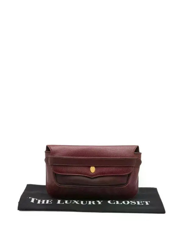 Cartier Must De Grained Leather Clutch Bag
