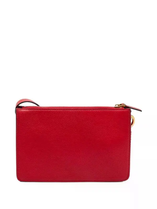 Valentino Garavani Vlogo Leather Shoulder Bag