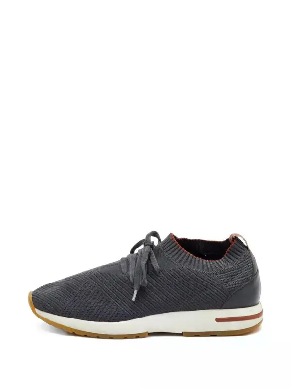 Loro Piana 360 Lp Flexy Walk Knit-texture Low-top Sneakers