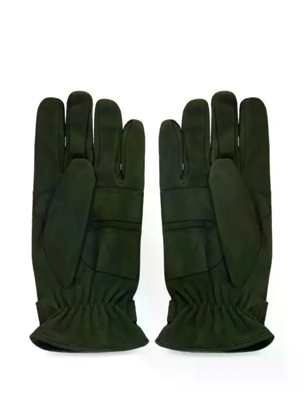 MOORER Button-strap Pintuck-detail Gloves