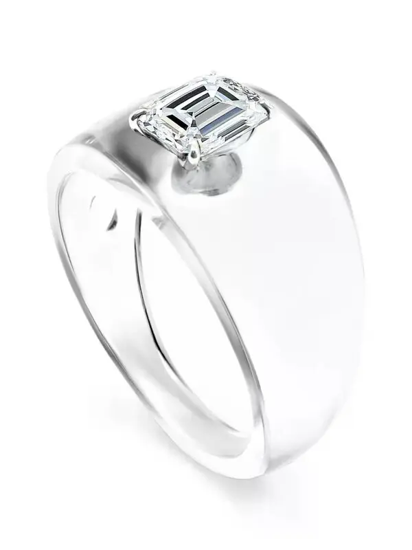 SOLO FOR DIAMONDS Emerald-cut Diamond Ring