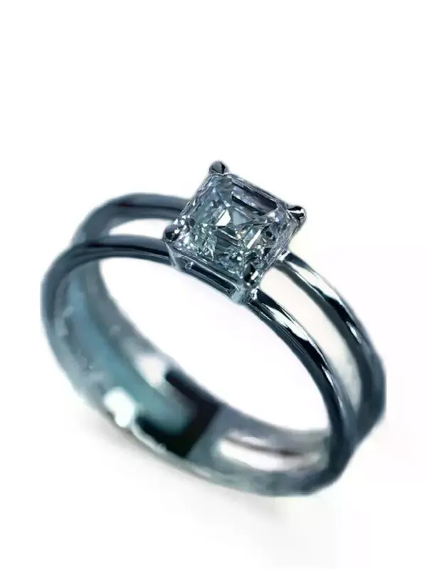SOLO FOR DIAMONDS X Roxolana Split-band Ring