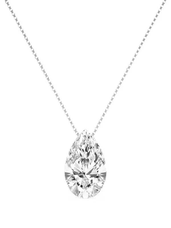 SOLO FOR DIAMONDS Pear-cut Diamond-embellished Necklace