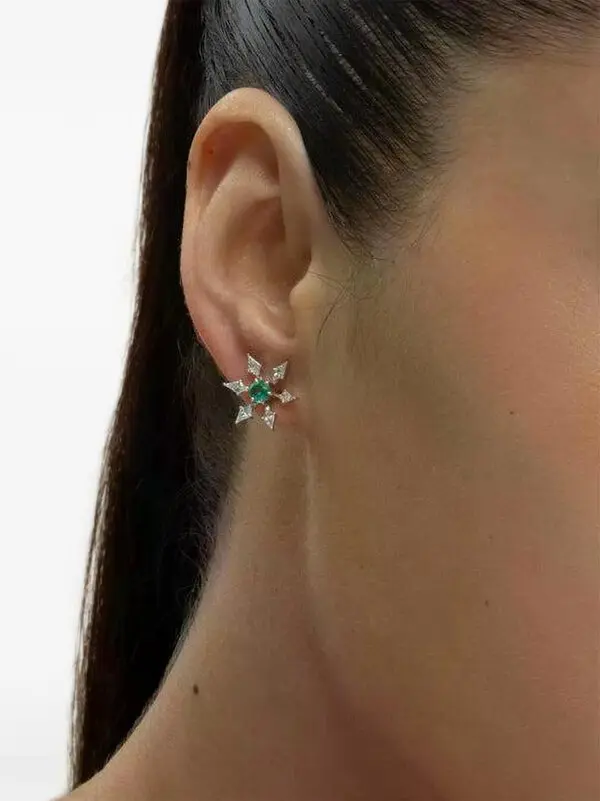 ARUNASHI Paraiba And Diamond Earrings