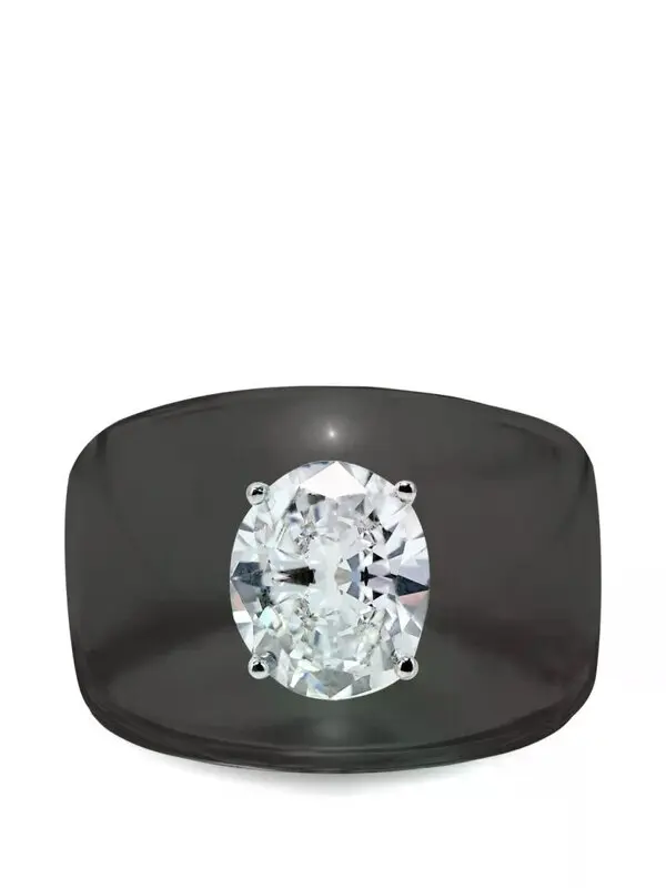 SOLO FOR DIAMONDS Diamond Dome Ring
