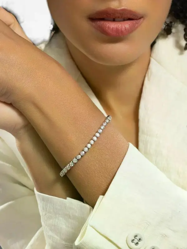 TYPE JEWELRY Ruby And Diamond Tennis Bracelet