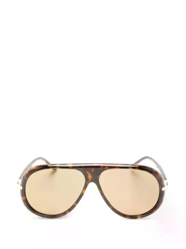 Chimi Oona Aviator Sunglasses - Brown