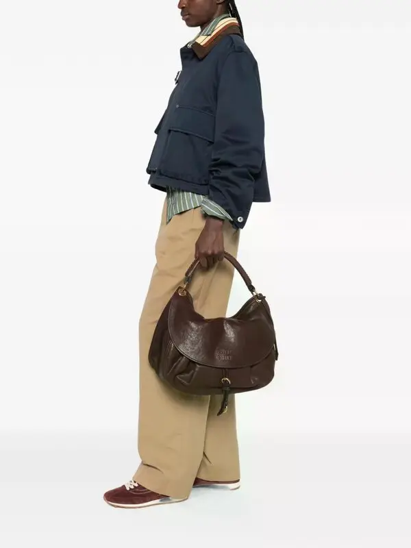 Miu Miu Rendez-vous Leather Tote Bag - Brown