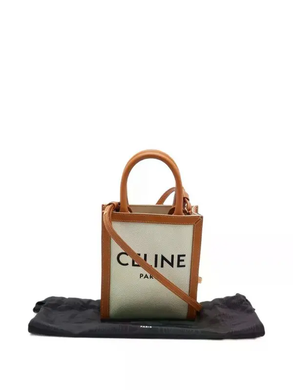 Celine 2023 Cabas Logo-detail Mini Bag