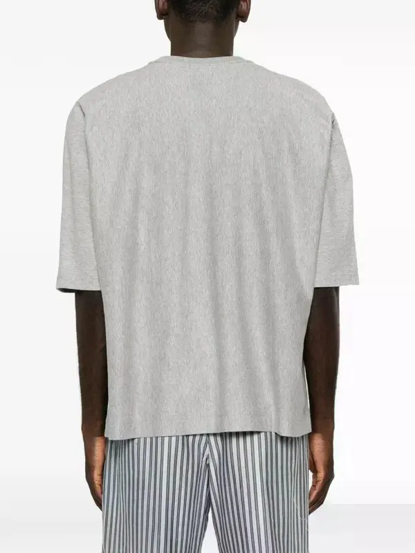Issey Miyake Oversized Crew-neck T-shirt