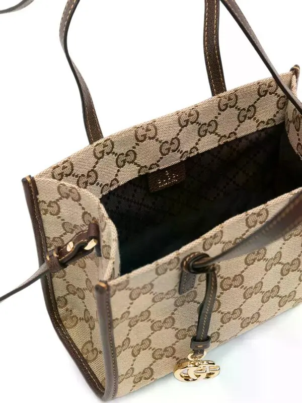 Gucci Small Tote Bag With Double G Charm