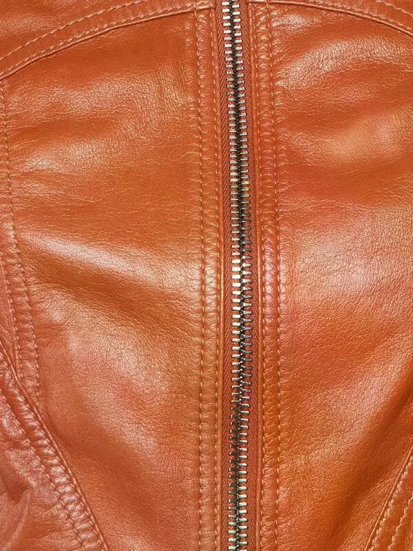 Dolce & Gabbana Zip-up Leather Jacket