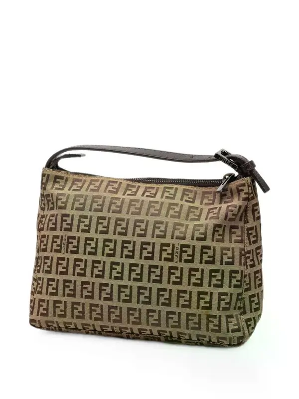 Fendi 2000-2010 Zucchino Canvas Handbag