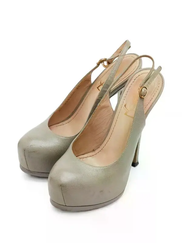 Saint Laurent Tribtoo Slingback Pumps