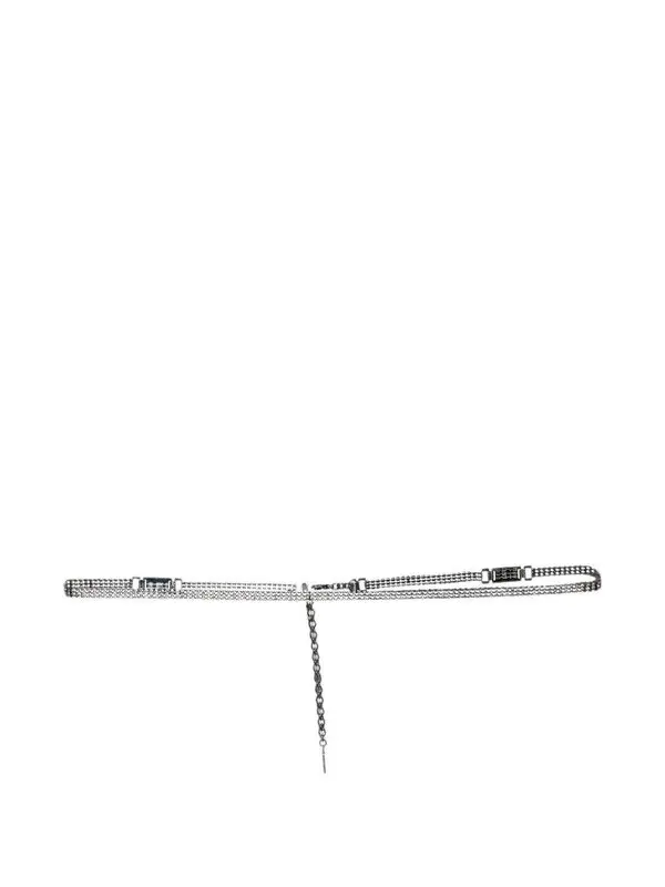 Dolce & Gabbana Crystal Embellished Chain-link Belt