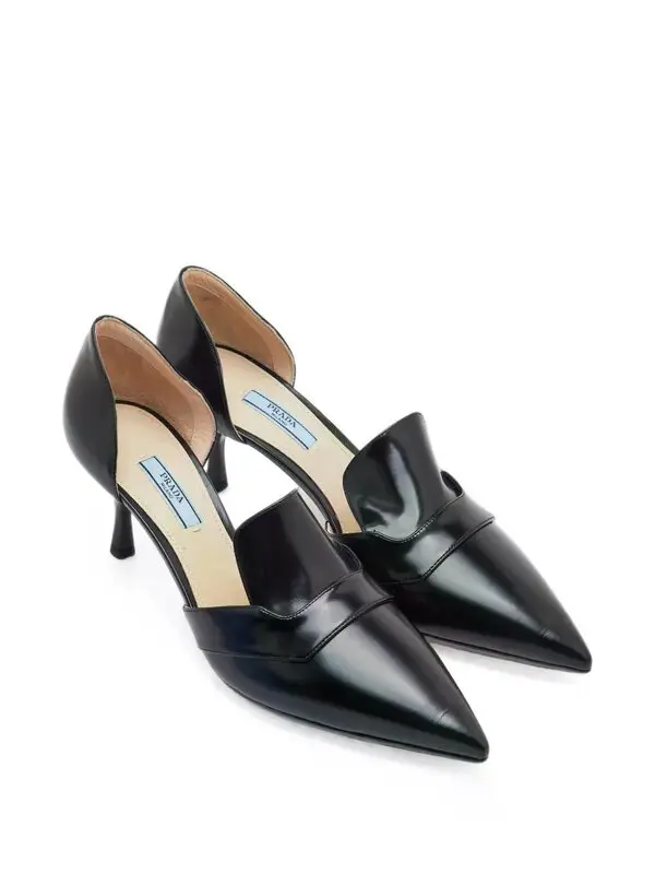 Prada D'orsay Pointed-toe Pumps